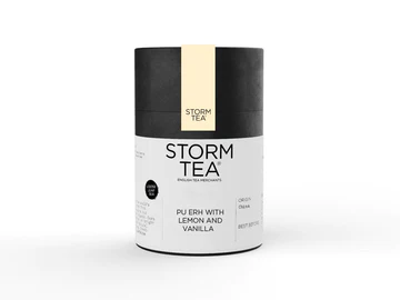 STORM TEA - PU ERH TEA WITH LEMON & VANILLA 100g– Gold Box Coffee Roasters